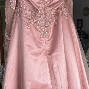 Dorris Wedding | Dresses | Doris Wedding A Line Dress With Train And Appliques | Poshmark